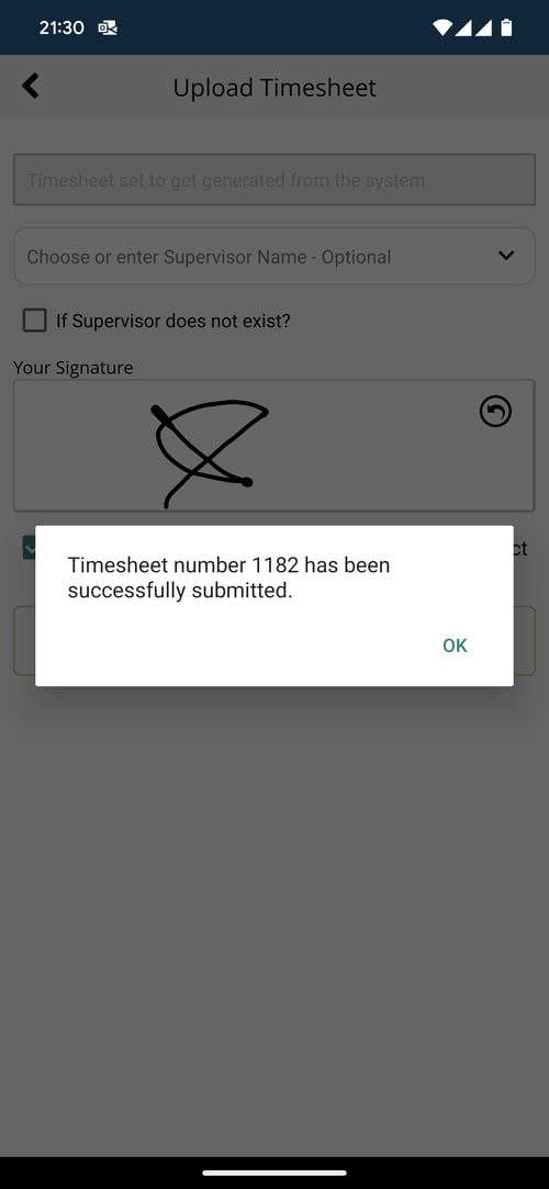 Member Guide - Submitting a Timesheet
